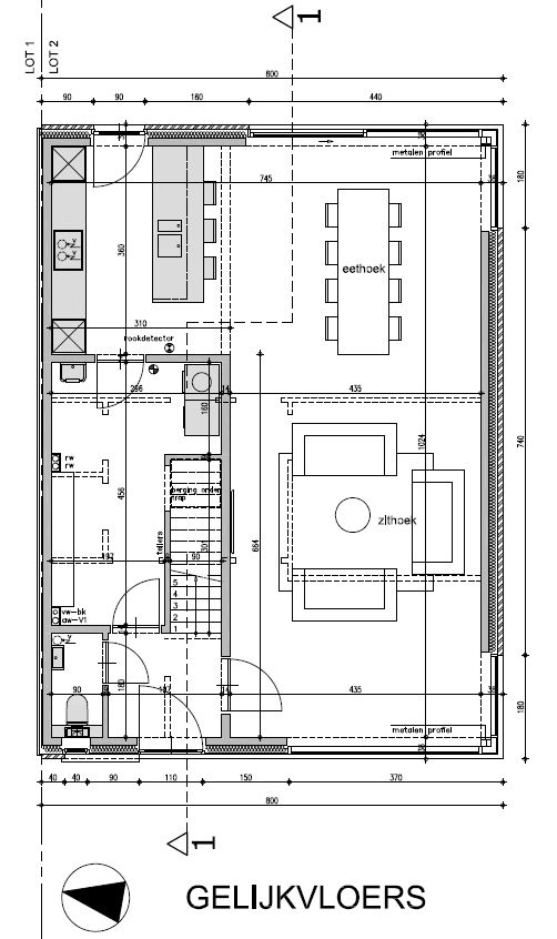 WPG -Grondplan gelijkvloers - Bouwdesc