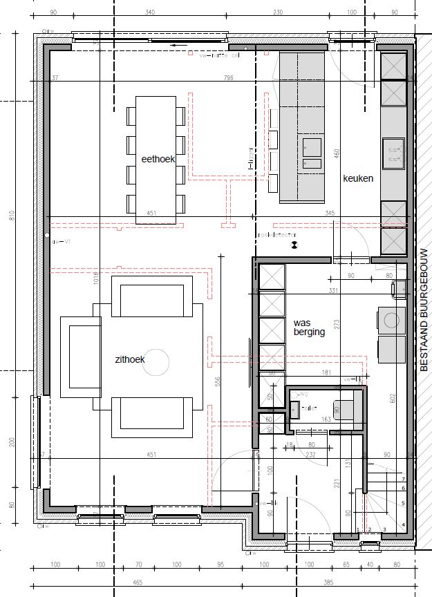 ALB - Grondplan gelijkvloers - Bouwdesc