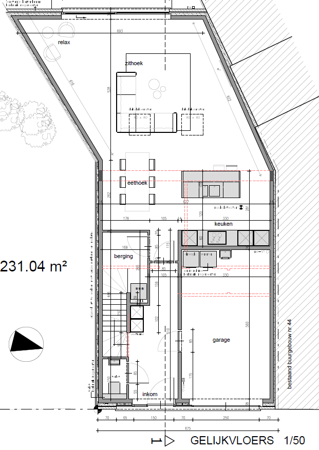 STB - Grondplan gelijkvloers - Bouwdesc